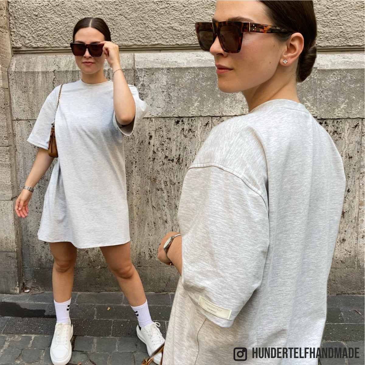 oversized T-shirt dress Bodo - sewing pattern – Sewingmachina